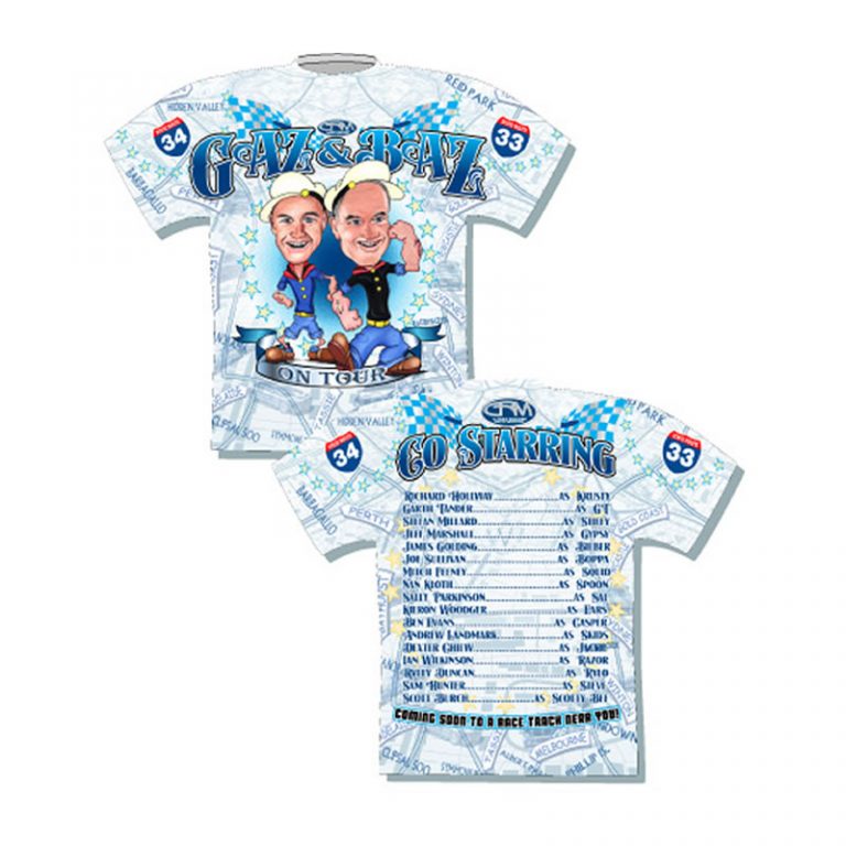 Gaz & Baz Sublimated Tee Shirt - Shirts n Things